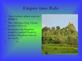 The Kingdom of Nubia by: Waseem,Mike, and Matar | PPT
