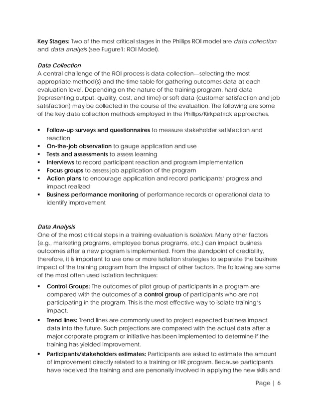 The Kirkpatrick-Phillips-Evaluation Model | PDF | Personal Investing ...