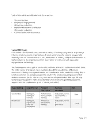 The Kirkpatrick-Phillips-Evaluation Model | PDF
