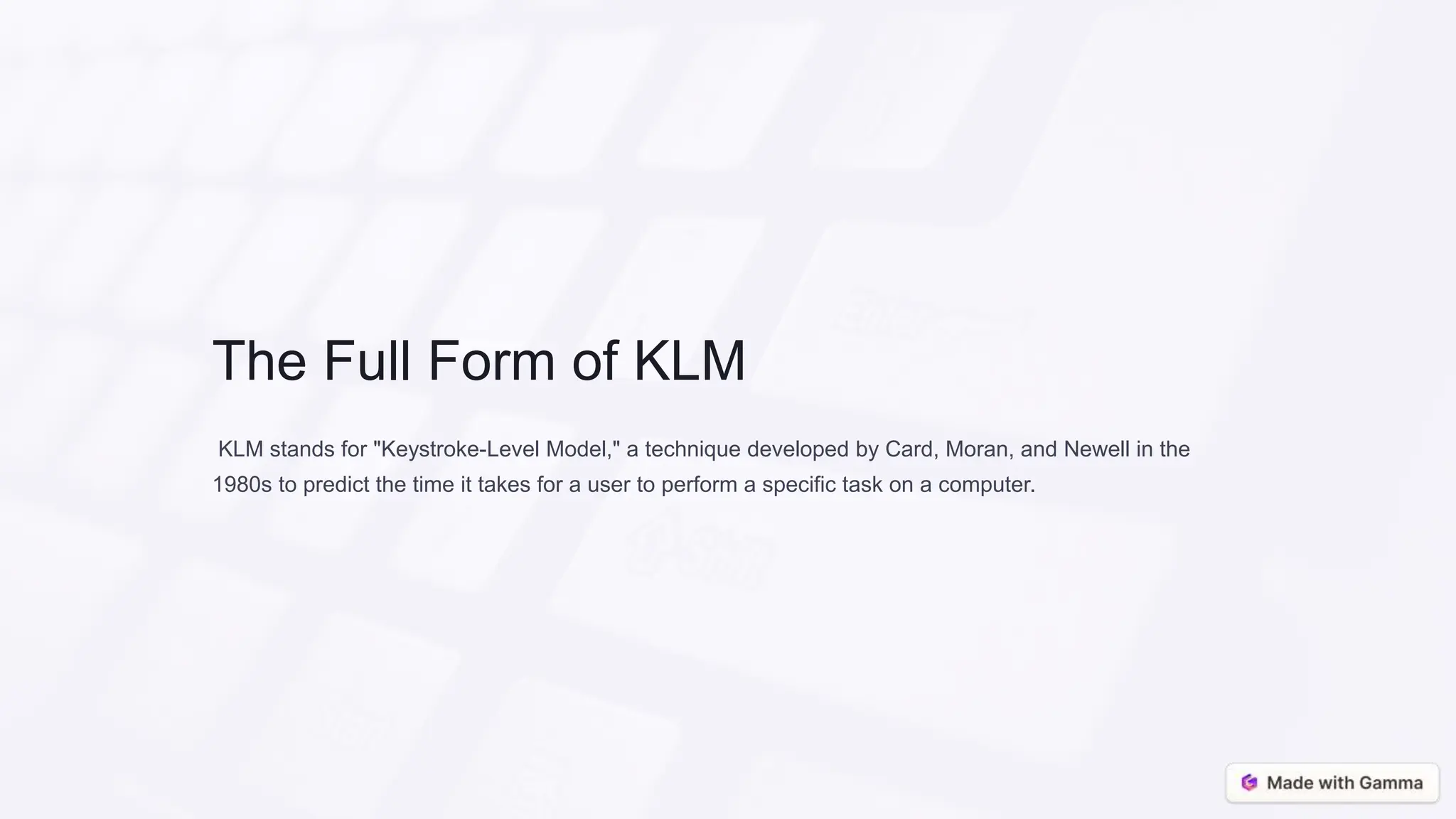 The-KLM-Model-Unlocking-Human-Computer-Interaction.pptx