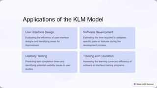 The-KLM-Model-Unlocking-Human-Computer-Interaction.pptx