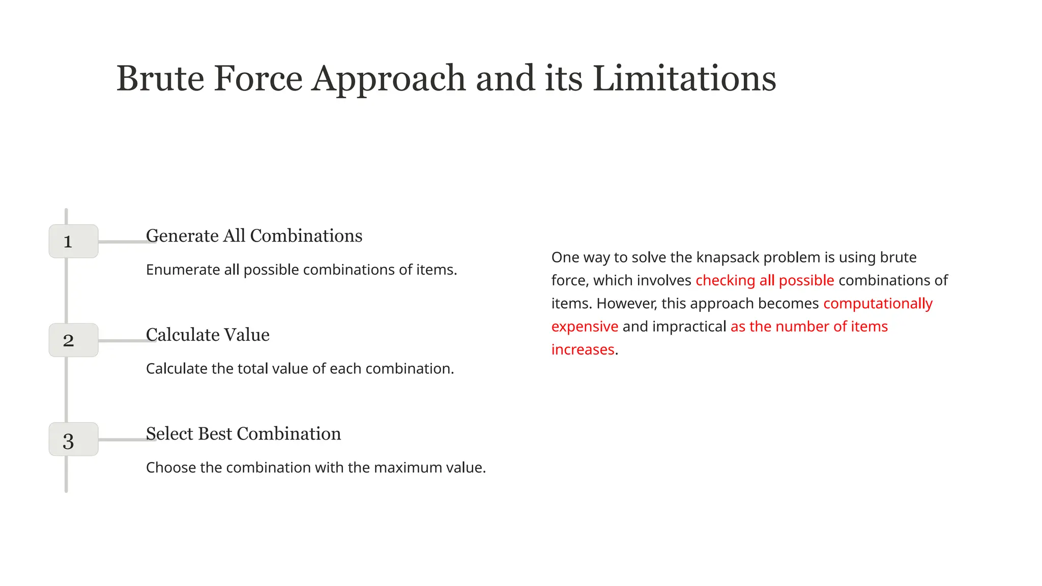 Knapsack Problem Data Structure And Algorithm Ppt 7848