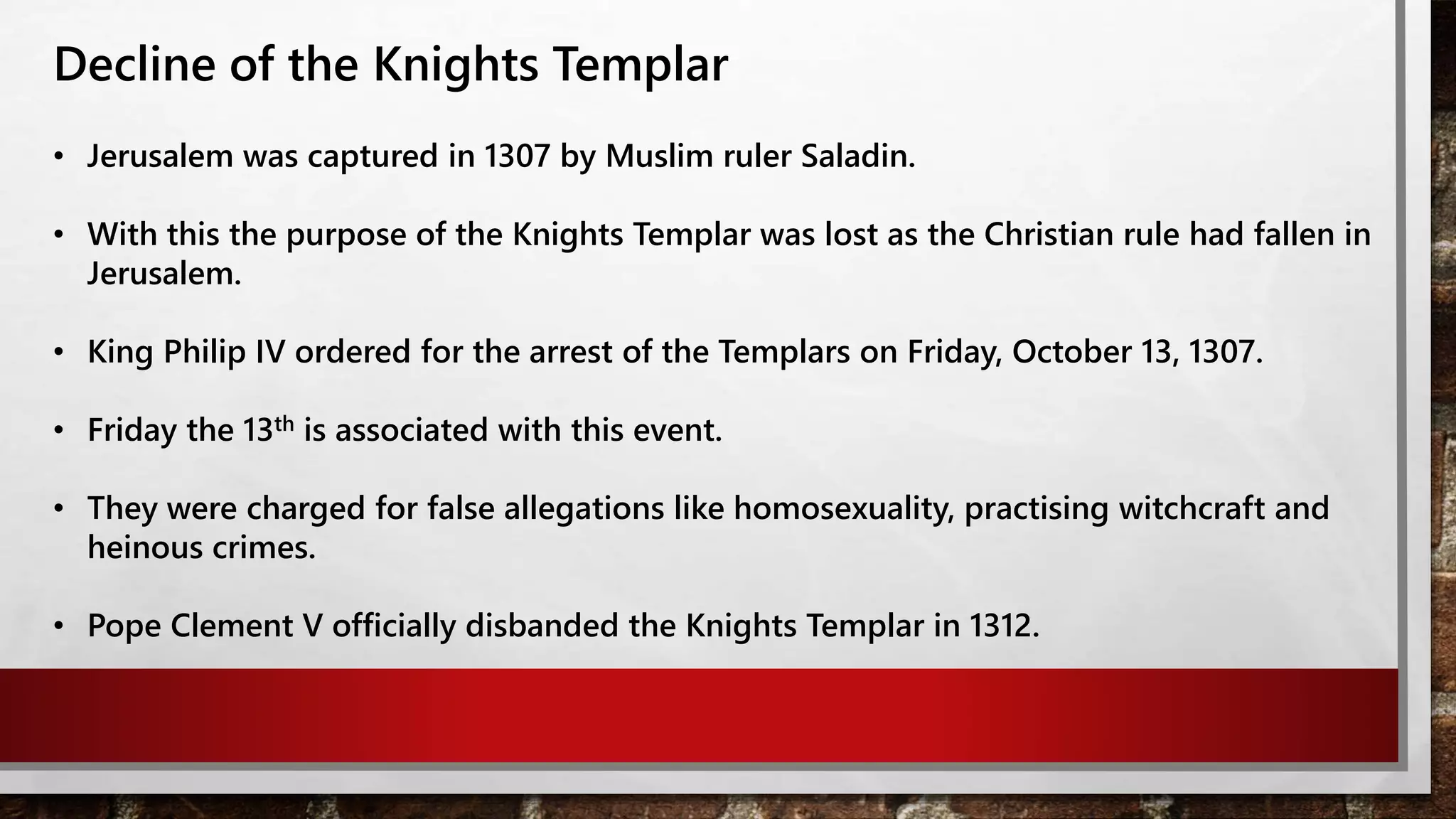 The knights templar | PPTX
