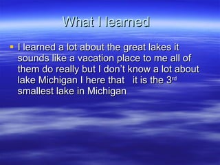 Michigan mandy | PPT