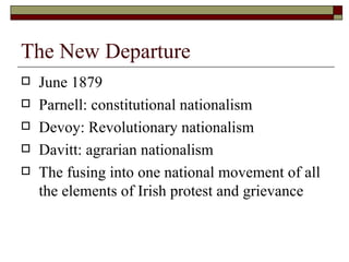 The Land League And The Land War | PPT