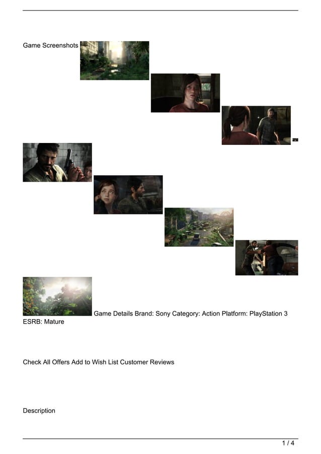 The Last of Us | PDF