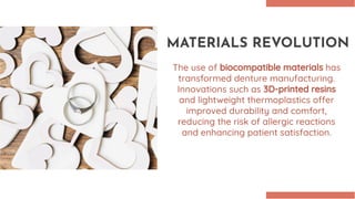 The Latest Innovations in Denture Technology for 2024 | PDF