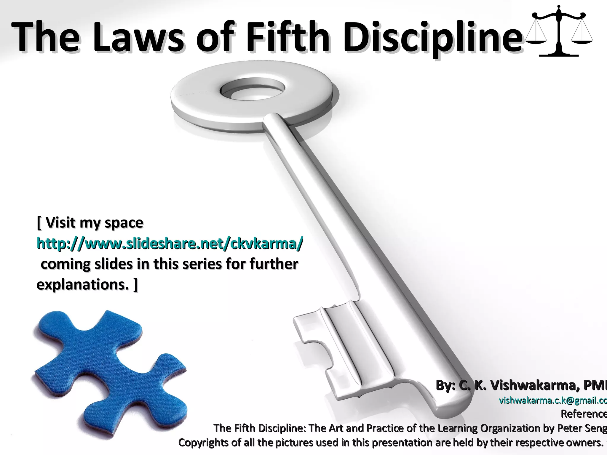 The Laws of Fifth Discipline. | PPS