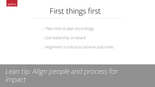 The Lean 360 - Managing Feedback with Limited Resources | PPT