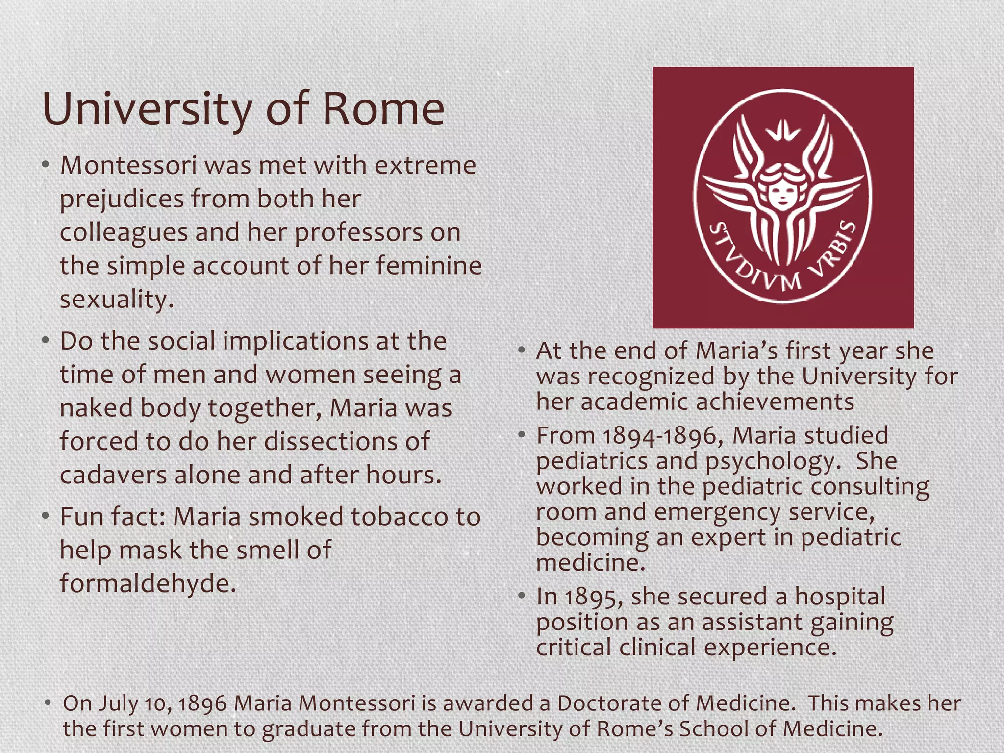 The life and legacy of Maria Montessori by Daniel Clifford | PPT