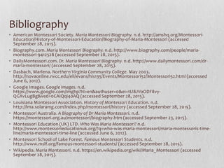 The life and legacy of Maria Montessori by Daniel Clifford | PPT