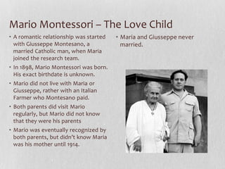 The life and legacy of Maria Montessori by Daniel Clifford | PDF
