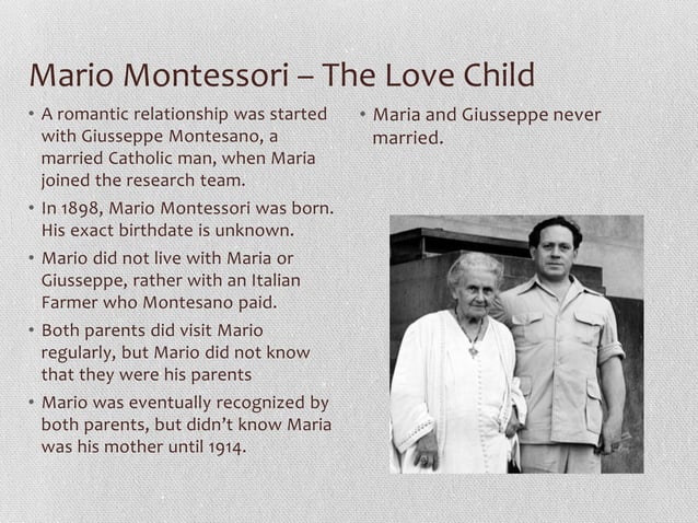 The life and legacy of Maria Montessori by Daniel Clifford | PPT