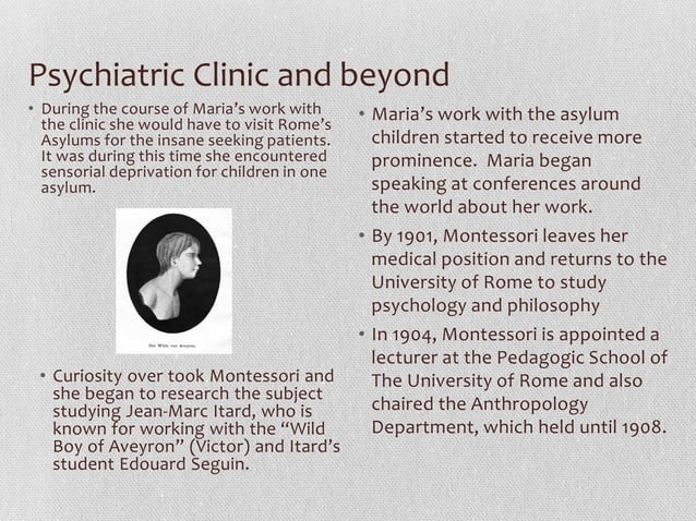 The life and legacy of Maria Montessori by Daniel Clifford | PPT