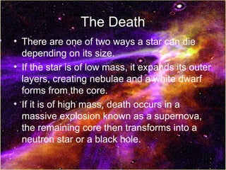 The-Life-Cycle-of-a-Star.pptkaefnkldvzck | PPT