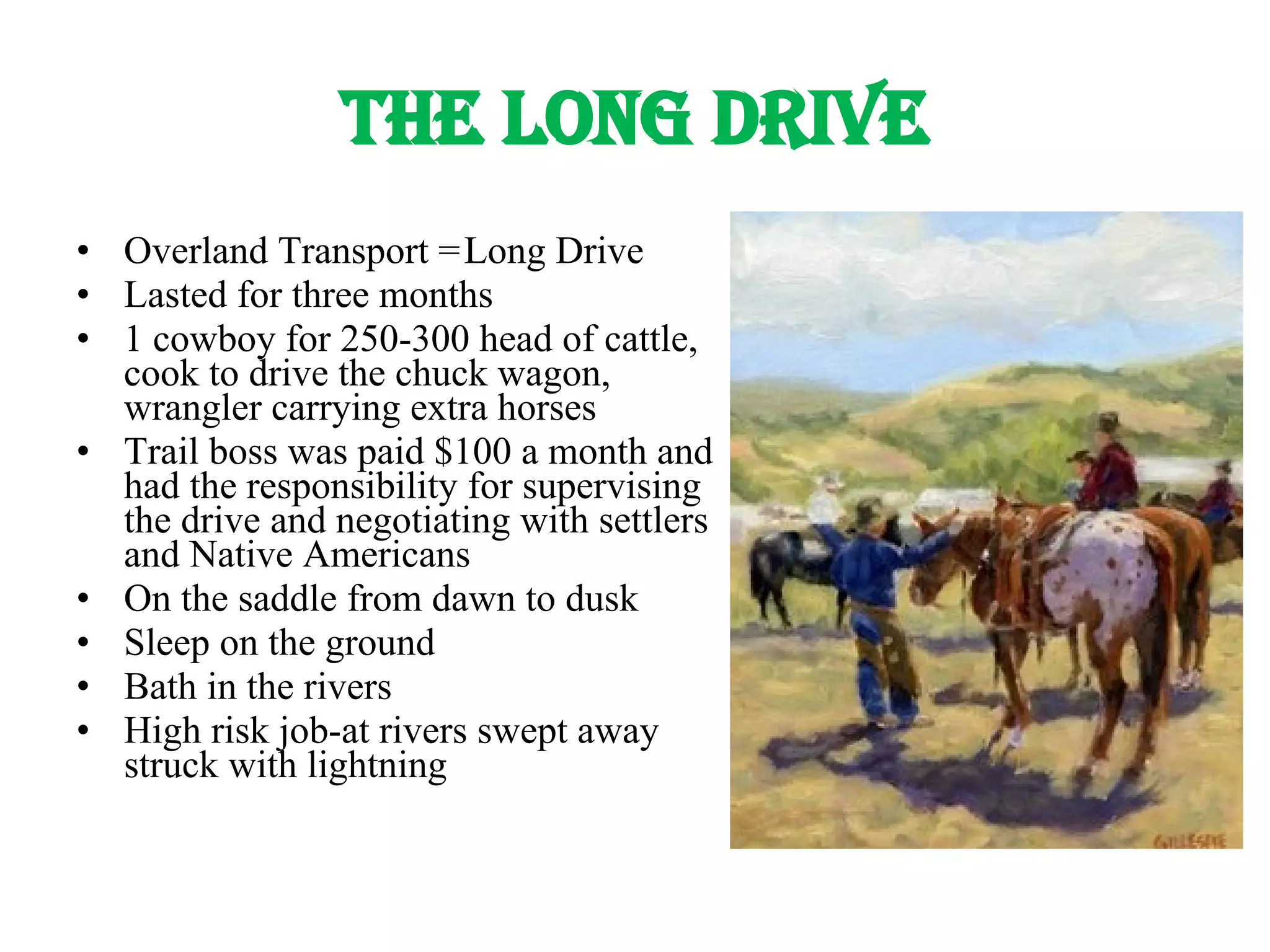 The Life Of A Cowboy | PPT