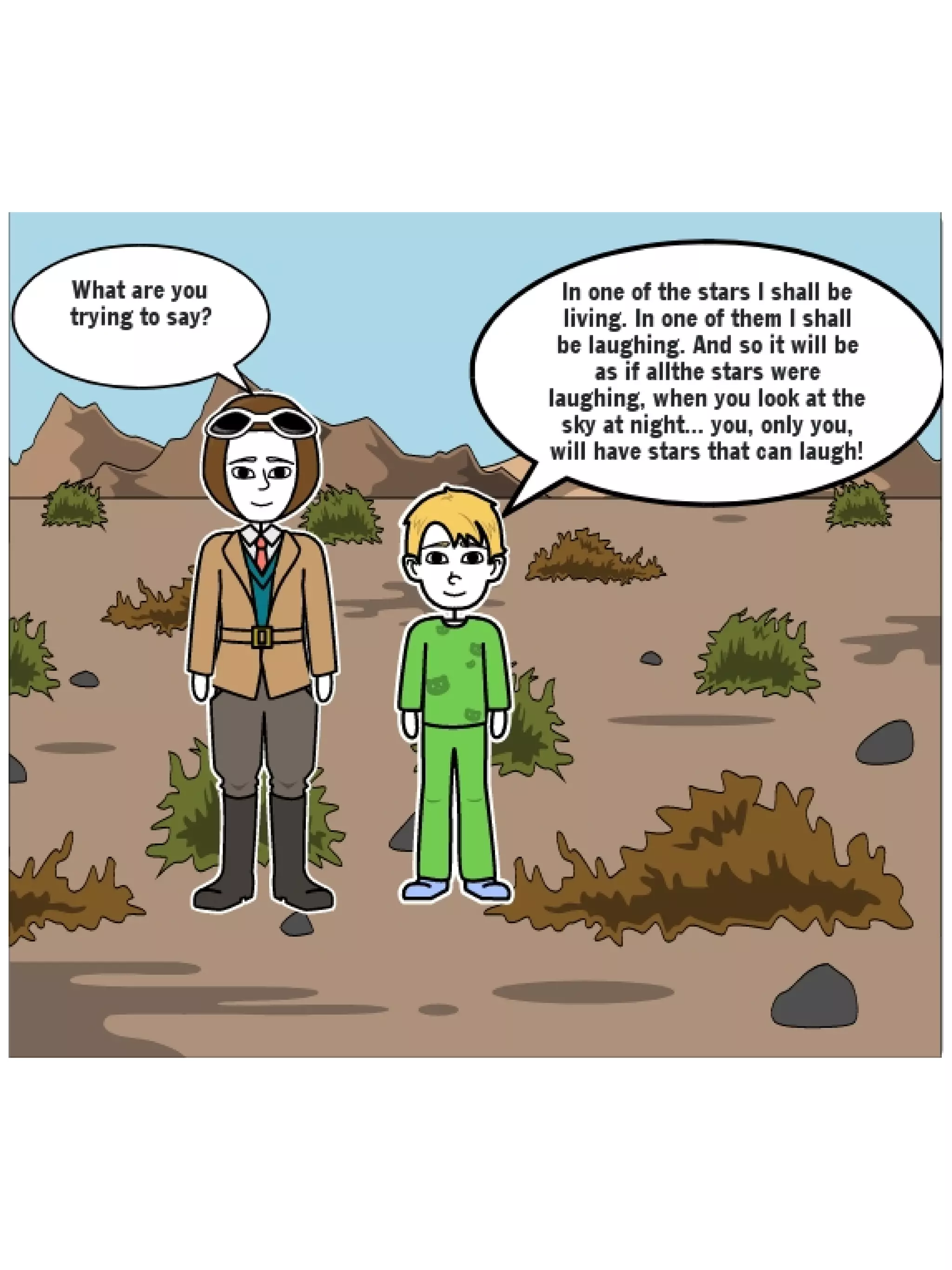 the-little-prince plot.pdf | Fiction | Books and Literature