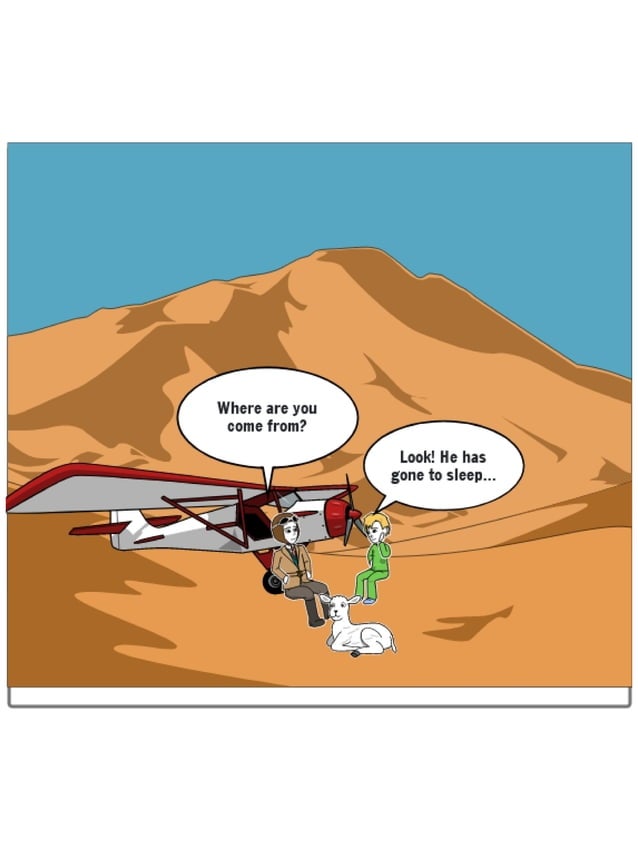 the-little-prince plot.pdf | Fiction | Books and Literature