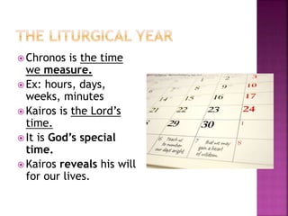Introduction to Liturgical Year of the Church | PPT