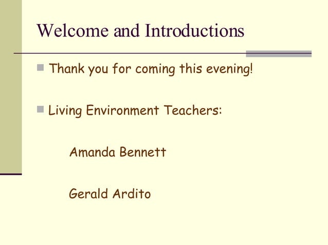 The Living Environment Regents | PPT