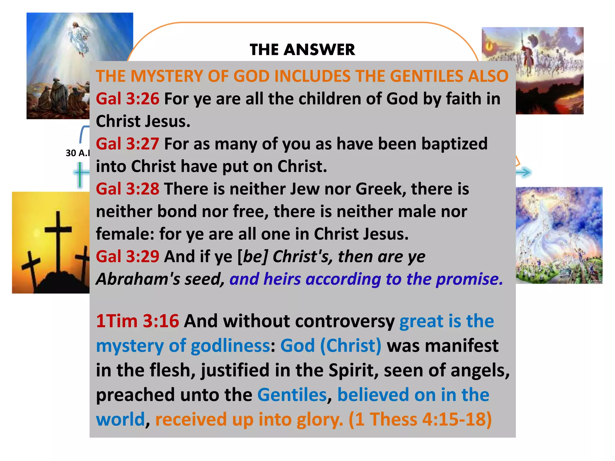 The logical endtimes timeline found in the scriptures | PPSX