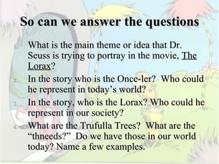 The Lorax | PPT