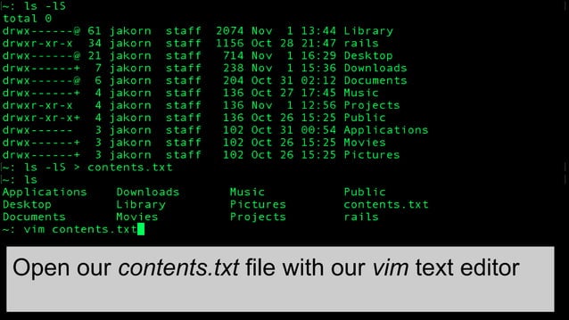 Command Line Tutorial: The "ls" Command In-Depth. | PPT