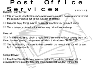 Standard Grade Administration - The Mail Room | PPT