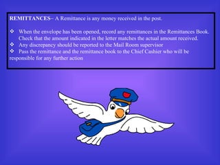 Standard Grade Administration - The Mail Room | PPT