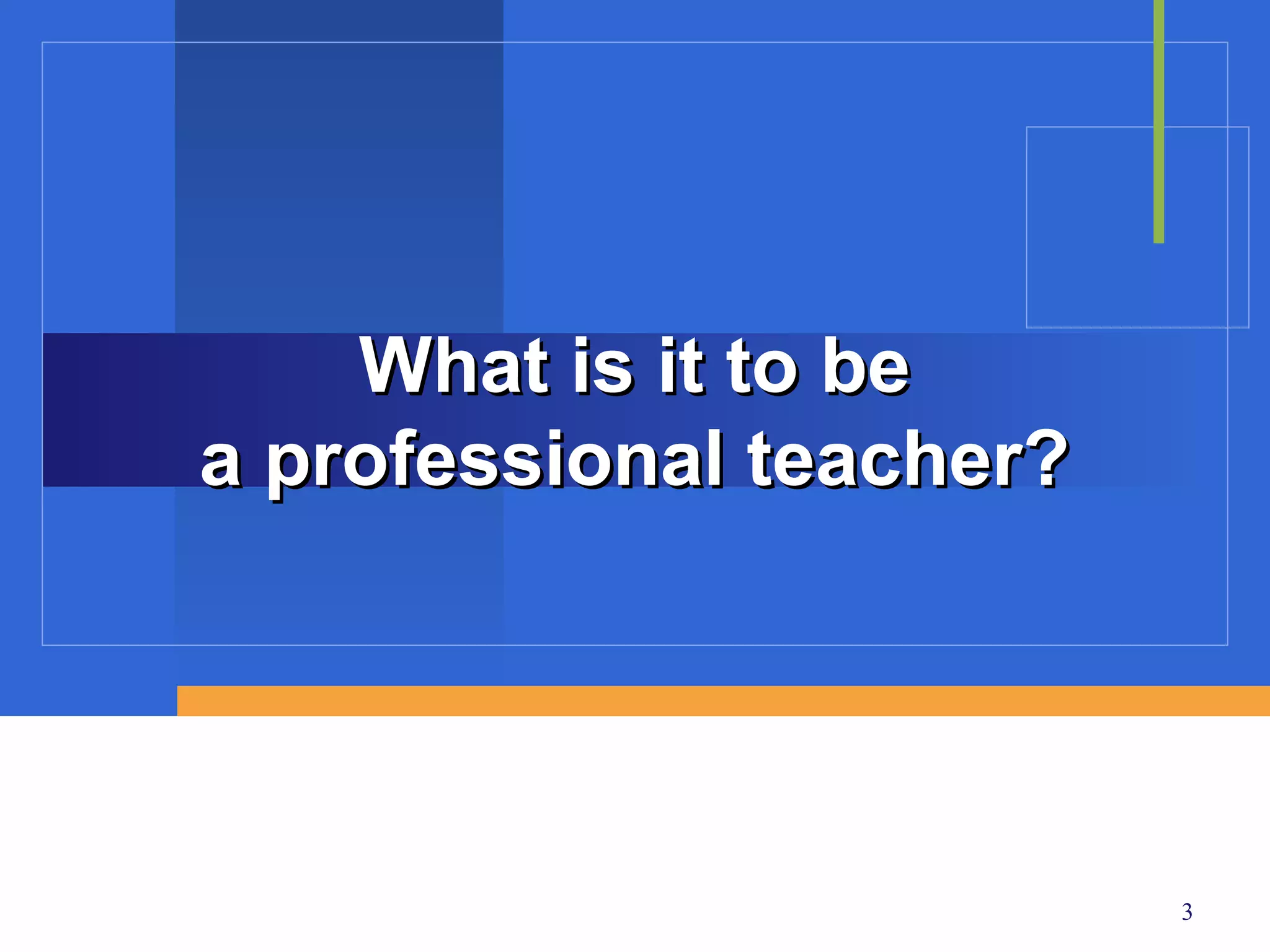 The Making-of-a-Professional-Teacher | PPT