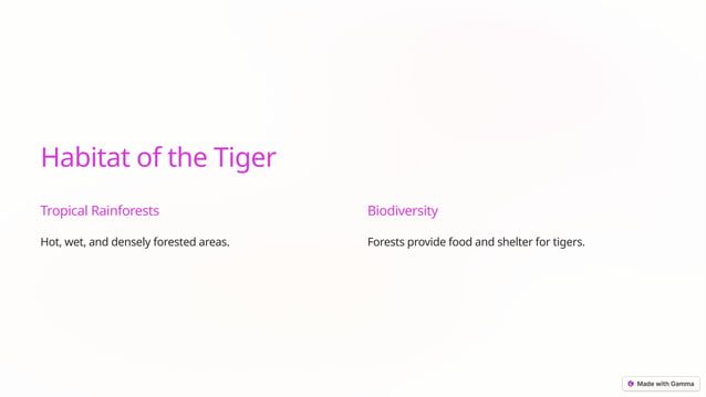 The-Malayan-Tiger pptx role form 2 science | PPTX