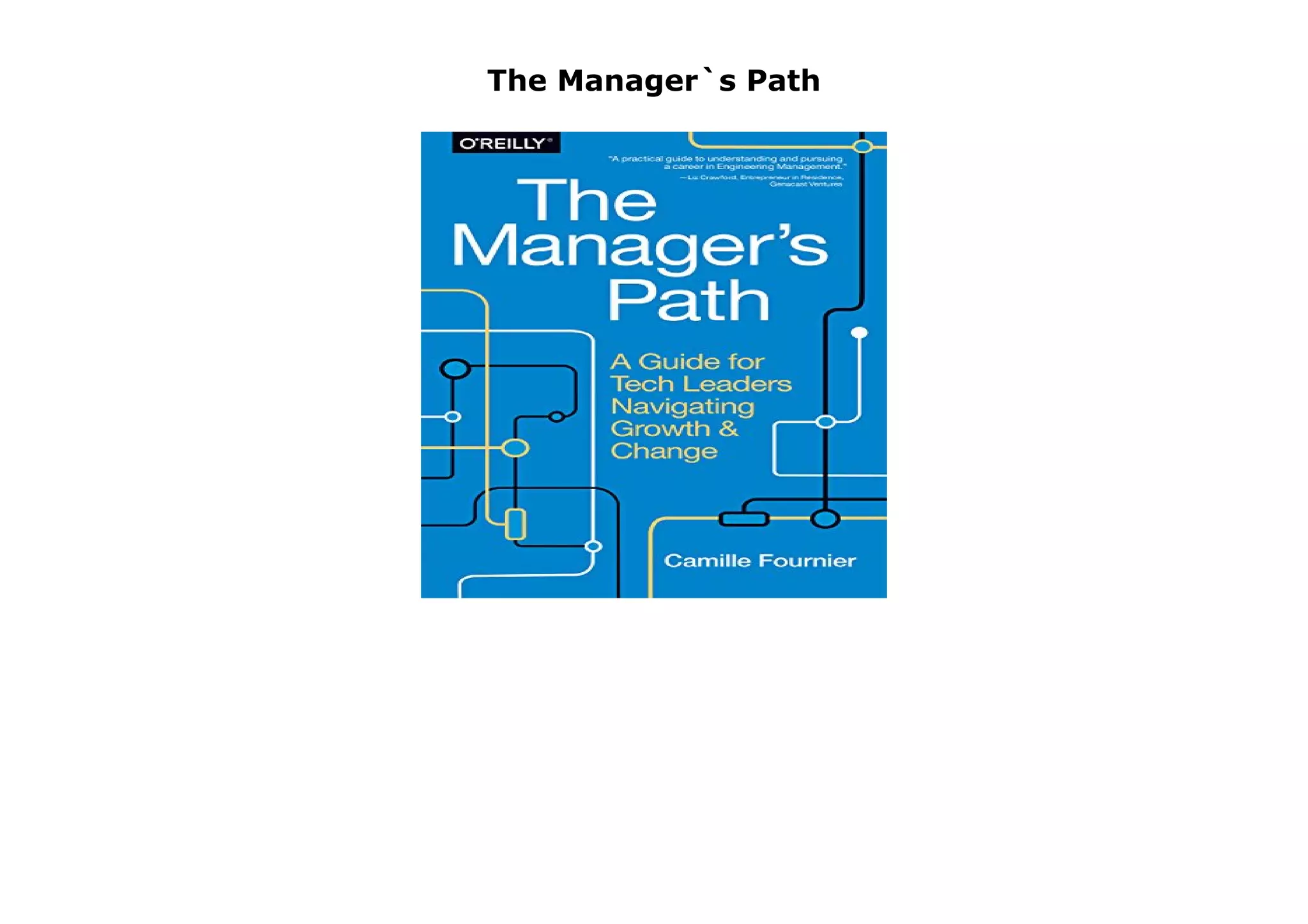The Manager`s Path | PPT
