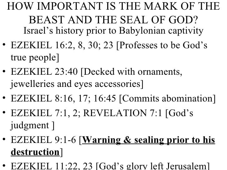 The Mark Of The Beast Or The Seal Of God | PPT | Free Download