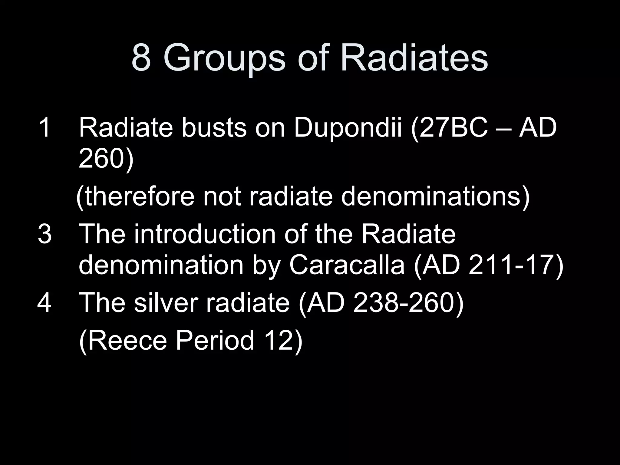 The marvellous world of RADIATES | PPT