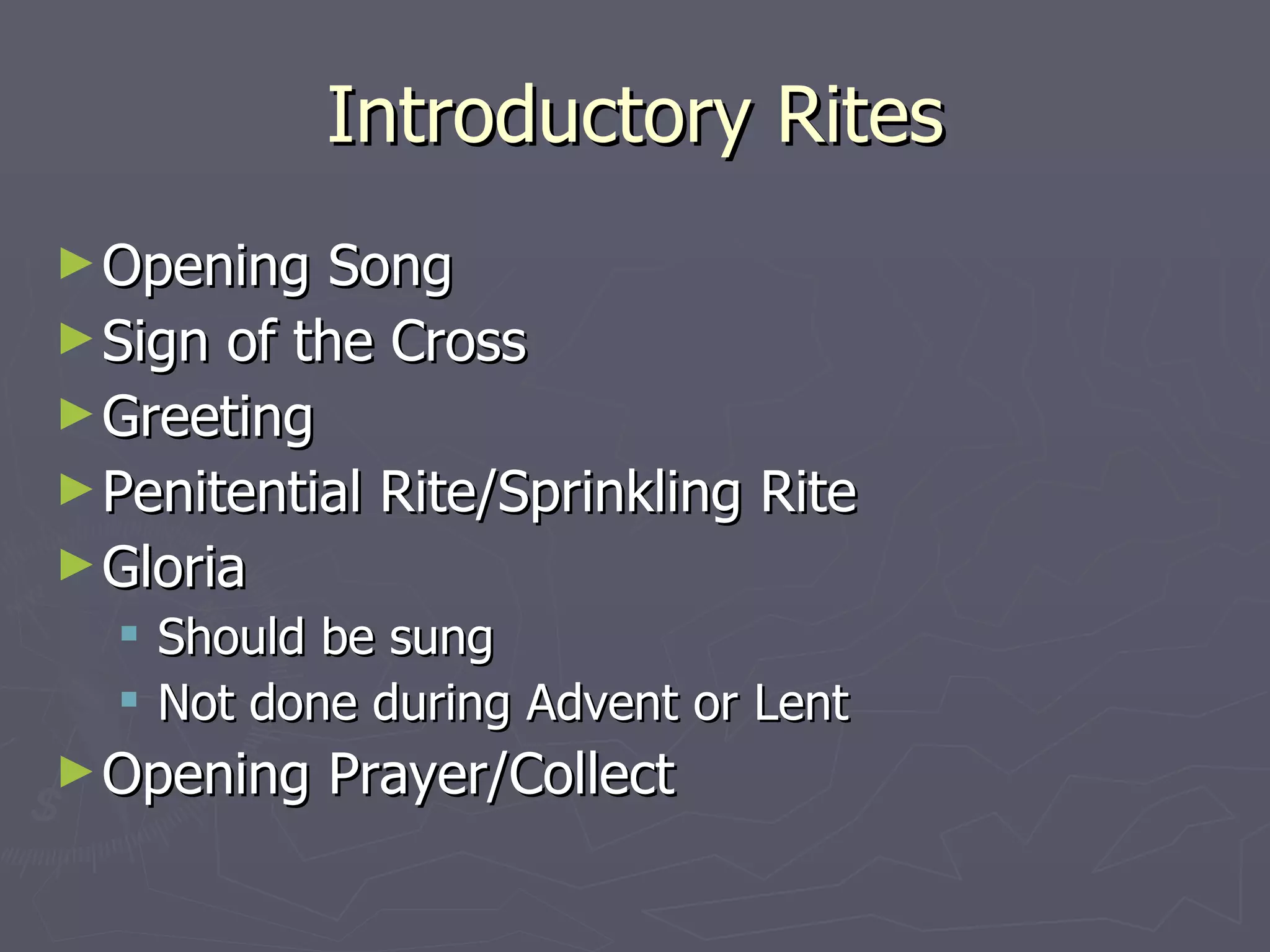 The Mass | PPT | Christianity | Religion & Spirituality