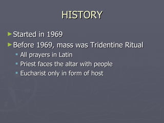 The Mass | PPT | Christianity | Religion & Spirituality