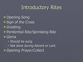 The Mass | PPT | Christianity | Religion & Spirituality