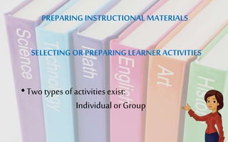 Eng 109 - Preparation and Evaluation of Instructional Materials: The ...