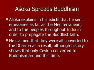 The Mauryan Empire And The Spread Of Buddhism | PPT
