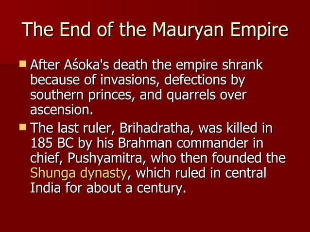 The Mauryan Empire And The Spread Of Buddhism | PPT