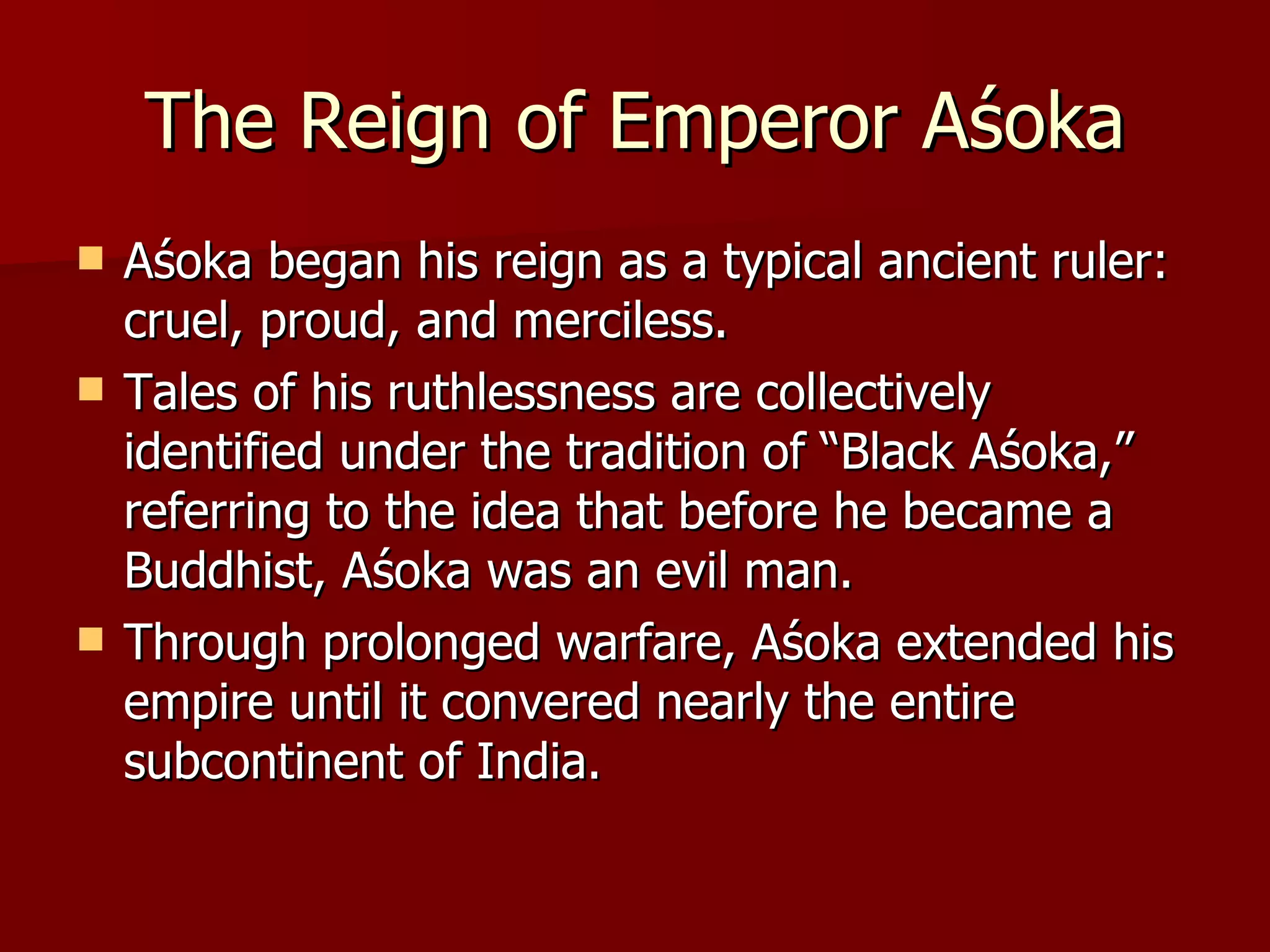 The Mauryan Empire And The Spread Of Buddhism | PPT