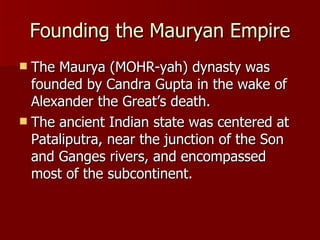 The Mauryan Empire And The Spread Of Buddhism | PPT