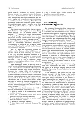 The maxillary-labial-fraenum-a-controversy-of-oral-surgeons-vs ...