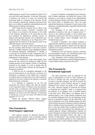 The maxillary-labial-fraenum-a-controversy-of-oral-surgeons-vs ...