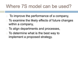 The-McKinsey-7S-Framework. strategic management | PPTX