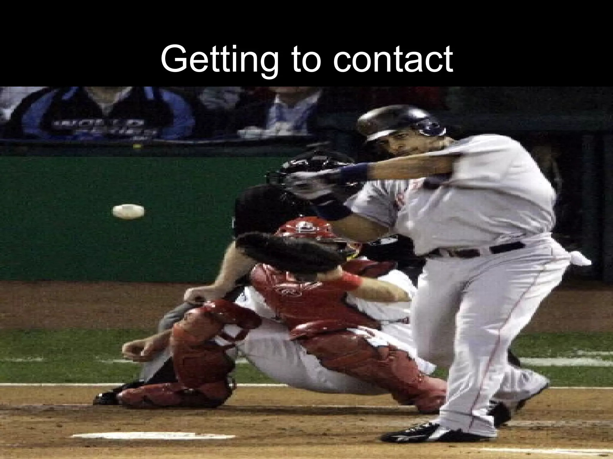The Mechanics Of A Major League Swing | PPT