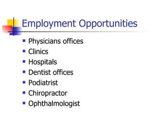 The Medical Assistantpower Point | PPT