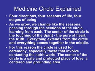 The Medicine Wheel Briefly Explained | PPT