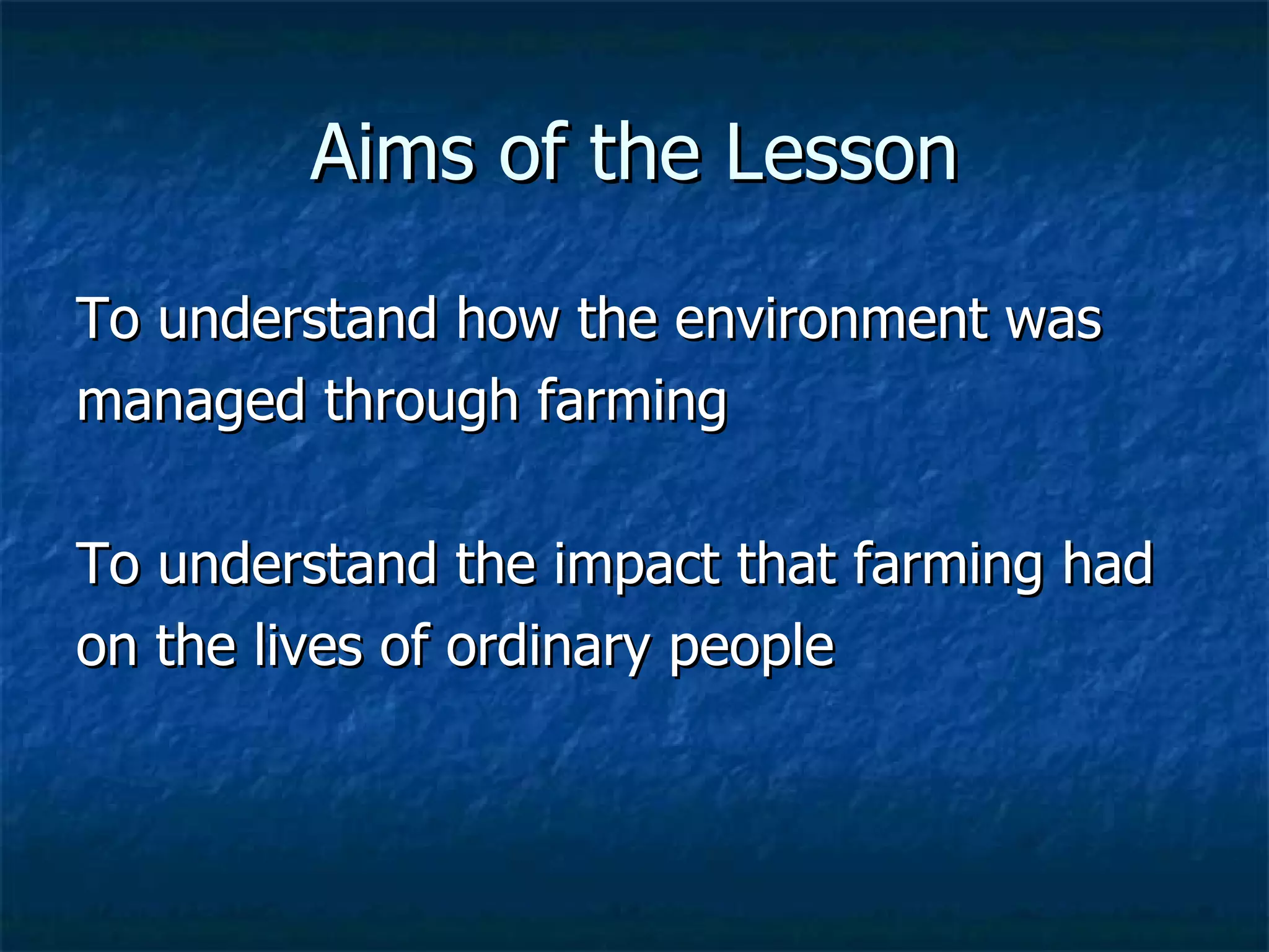 The Medieval Environment | PPT
