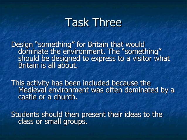 The Medieval Environment | PPT